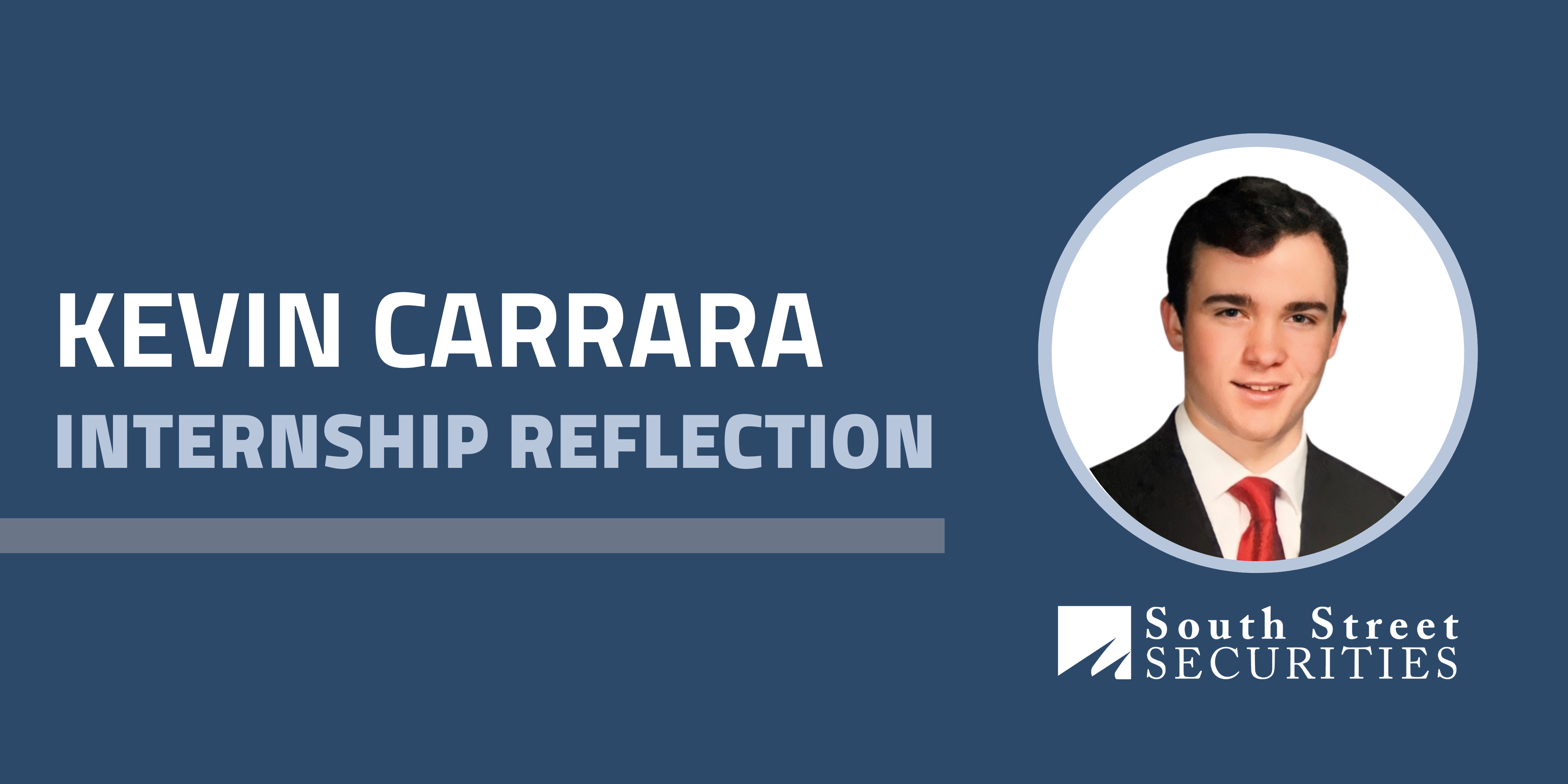 Internship Reflection Kevin Carrara